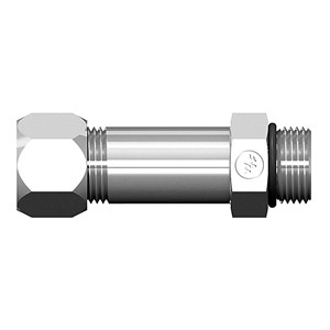 Straight Thread Connector Long | World Wide Fittings